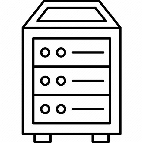 Server Storage Datacenter Database Computing Icon Download On