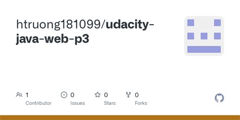 Github Htruong181099udacity Java Web P3