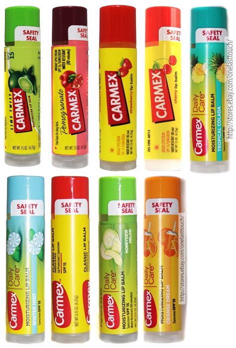 Carmexflavored Lip Balm Moisturizing Spf 15 Sunscreen Uncarded You Choose Carmex Lip Balm Lip