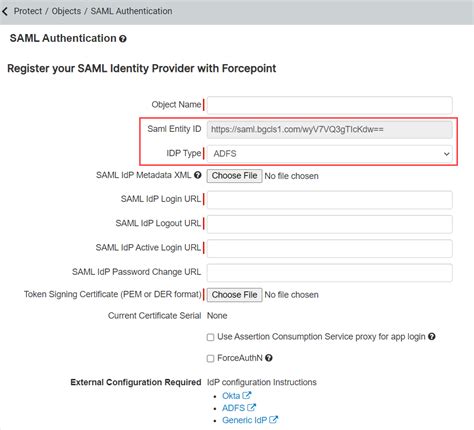 Adfs Configuring Forcepoint Data Security Cloud Sse As A Saml Sp
