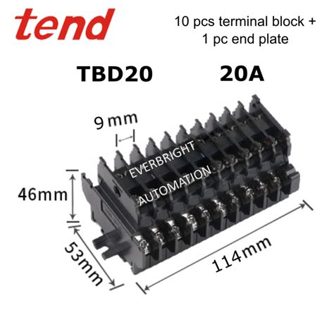 Tend Tbr 10 Tbr 20 Single Layer Tbd 10 Tbd 20 Double Layer 10a 20a Cassette Assembly Din Rail