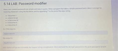 solved 5 14 lab password modifier many user created