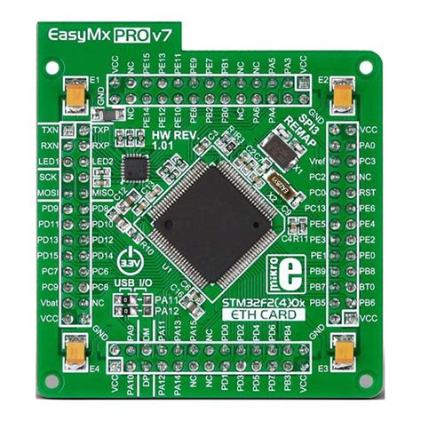 Easymx Pro V7 For Stm32 Mcu Card With Stm32f207vgt6 Mikroe 1104