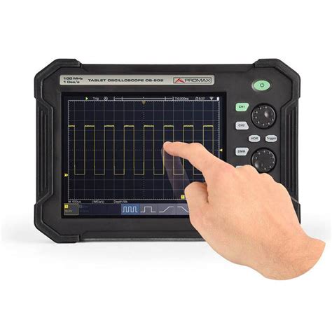 Promax Os 802b 100 Mhz 2 Ch Tablet Oscilloscope With Multimeter