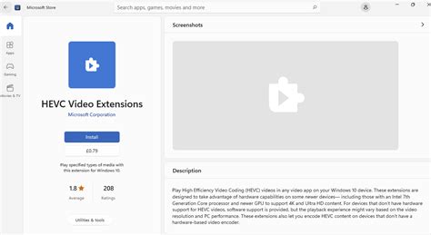What Is Hevc Video Extension At David Sells Blog