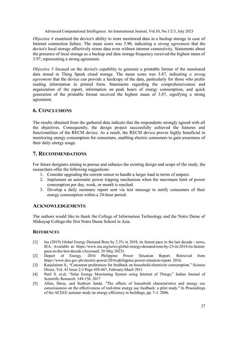 The Development Of Real Time Energy Consumption Monitoring Using Iot Pdf