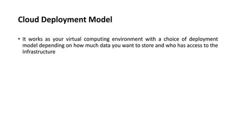 Ccs335 Cloud Architecture Model And Infrastructure Pptx