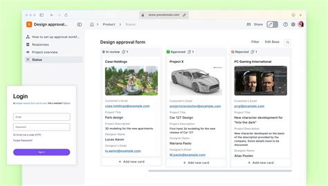 Design Approval Workflow Template Formaloo