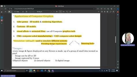 Computer Graphic Lecture1 Introduction To Computer Graphic Youtube