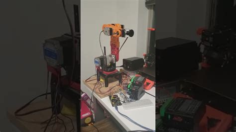 5dof Robot Arm Sequence And Homing Youtube