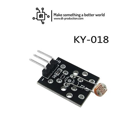 Jual Modul Sensor LDR KY 018 Sensor Cahaya Arduino Shopee Indonesia