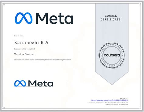 Kanimozhi Ra On Linkedin Javascript Programming Webdevelopment Meta Coursera Codingjourney