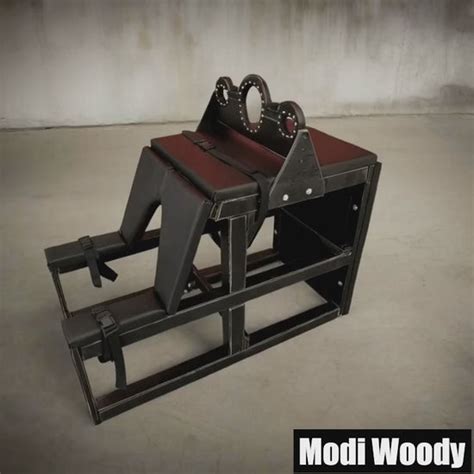 Luxury Bdsm Spanking Bench Solid Wood Restraint Furniture With Detac