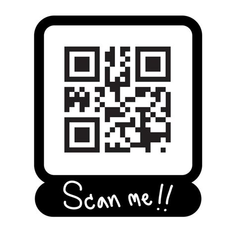 Black Qr Code Scan Vector 11008562 Vector Art At Vecteezy