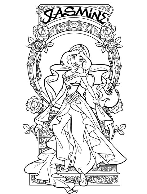 Dibujos De Jazmin Para Colorear Wonder