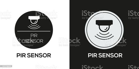 Pir Sensor Icon Stock Illustration Download Image Now Alarm Angle Crime Istock