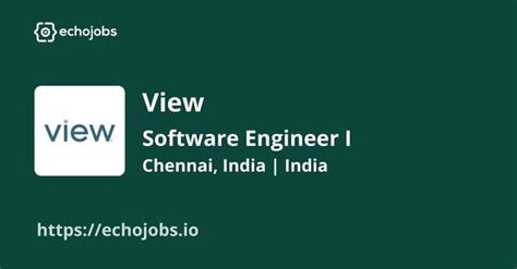 View Is Hiring Software Engineer I Frontend Developer Chennai India India React Nextjs