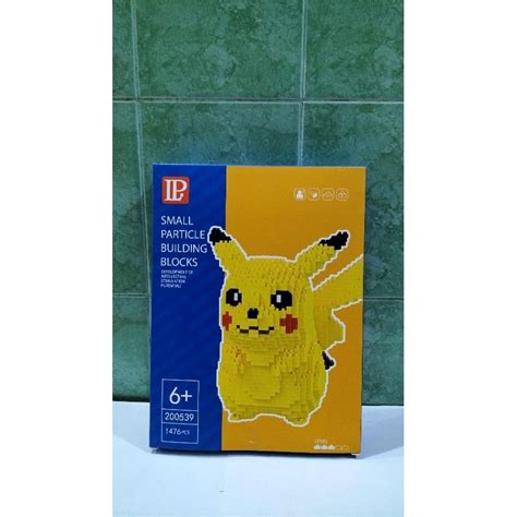 Jual Lego Small Particle Building Blocks Karakter Pikachu Shopee
