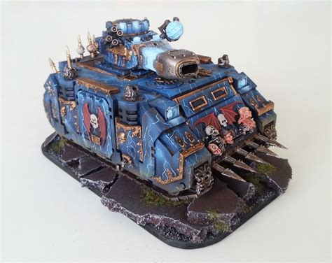 Night Lords Predator By Augustus Braass In 2025 Warhammer 40k