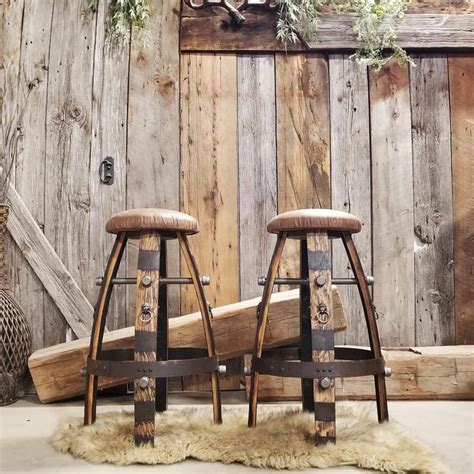 Rustic Bar Stools Etsy