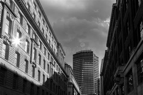 Black And White Buildings In London Editorial Photography Image Of