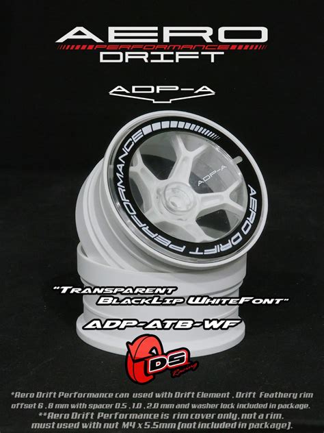 Ds Racing Aero Rc Drift Wheel Inserts 1 10 Drift Feathery Drift Manji Rc