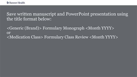Formulary Ppt Template 0720pptx