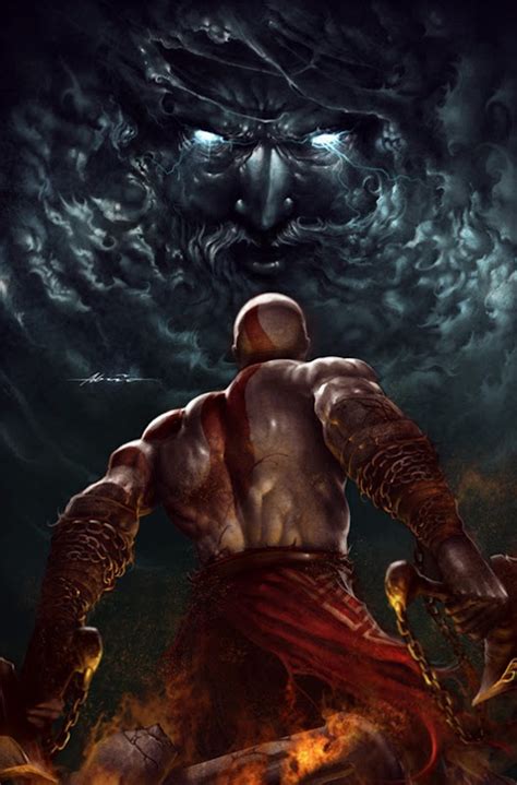 God Of War Fan Art Dica De Música E Mais Algumas Coisas