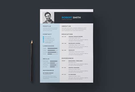 Modern Resume Template A Resume Template By Generousart In 2025
