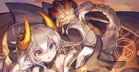 パズドラ 繋想の彩龍喚士・イデアル くーろんのイラスト Pixiv