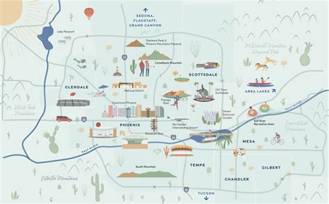 Phoenix Maps Greater Phoenix Trail Guides And Street Maps