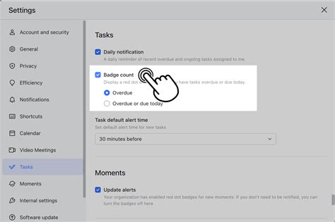Use Badge Count In Tasks