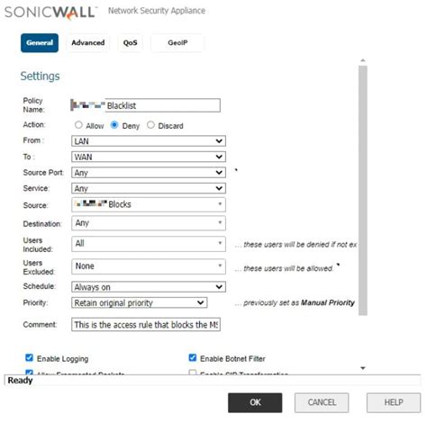 How To Block Ip Addresses In Sonicwall