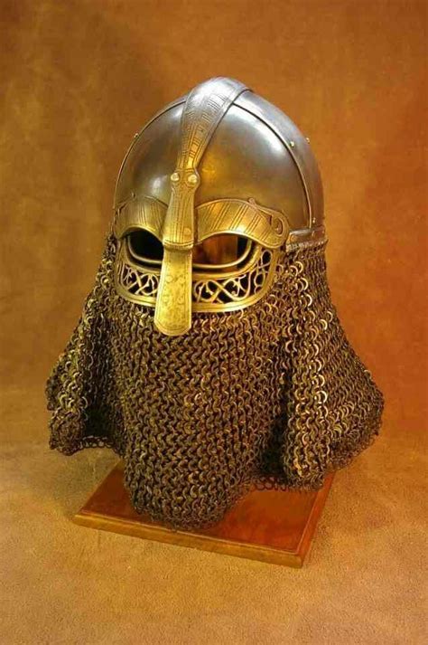 Huscarl Helm Ancient Viking Helmet Vendel Helmets Helms