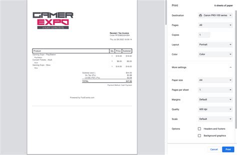 Tickets And Receipts Fooevents Help Center