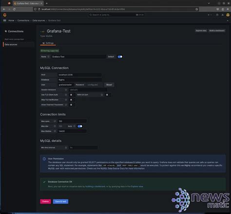 Cómo Conectar Grafana A Una Base De Datos Mysql Remota Newsmatic