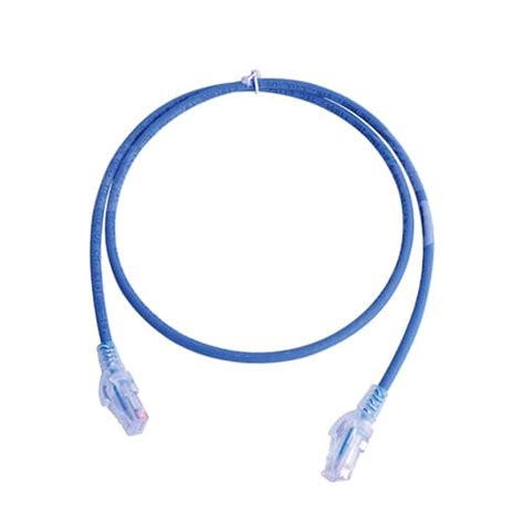 SIEMON PATCH CORD UTP SKINNY CAT AZUL CDC GT COM