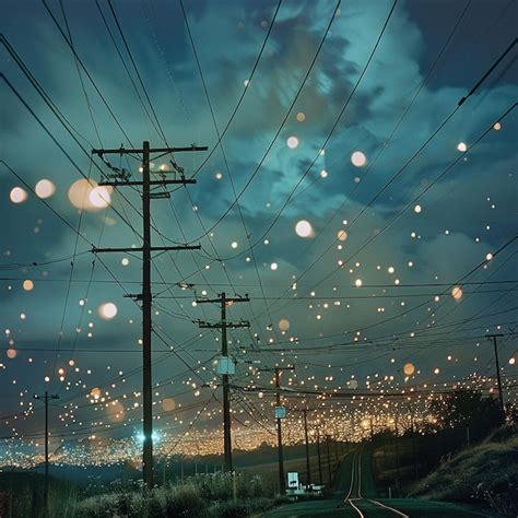 Photographic Visualization Of Wireless Internet And Wifi Signal