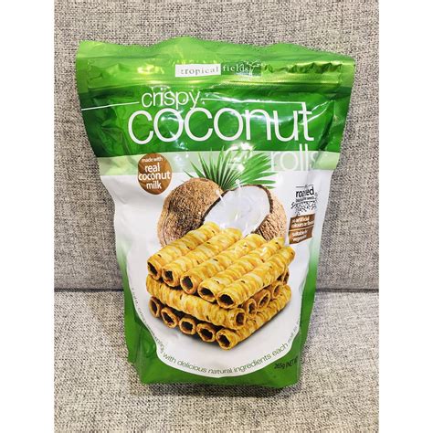 Miniei Costco 好市多 Tropical Fields 椰奶酥捲 265公克 蝦皮購物