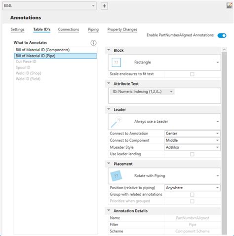 To Set Up Annotations For An Iso Style