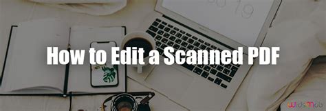 A Concrete Guide To Show You How To Edit Scanned PDF Document