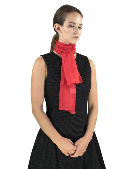 100 Genuine Mulberry Silk Plain Small Neck Scarf Wrap Lightweight