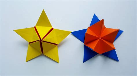 신기한 종이장난감 움직이는 종이징난감 별종이접기 신기한별모양접기 종이장난감 만들기 신기한종이접기 쉬운종이접기 색종이접기 Youtube