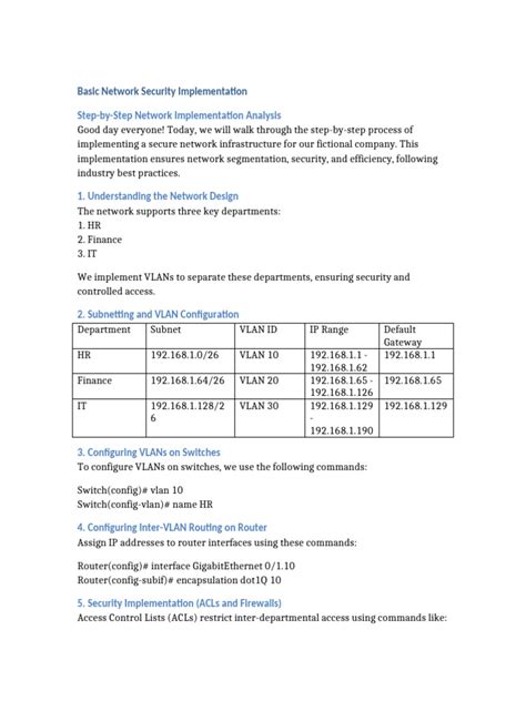 network implementation guide pdf network switch router computing