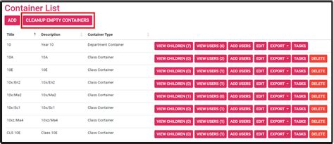 Deleting Empty User Groups Weduc