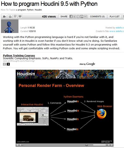 Houdini Python Students