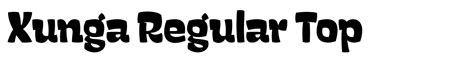 Xunga Regular Top Fuente Webfont And Desktop Myfonts
