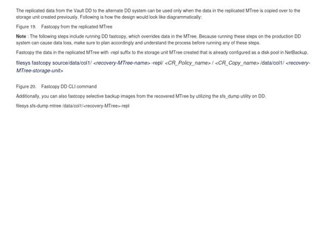 Overview Dell Powerprotect Cyber Recovery Recovery From The Cyber Recovery Vault Using