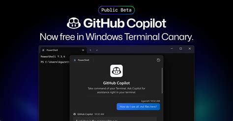 Terminal Chat Now Included In Github Copilot Free Windows Command Line