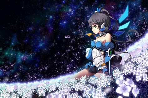 Cici Luo Tianyi Vocaloid Vsinger Vocaloid Highres 1girl Black